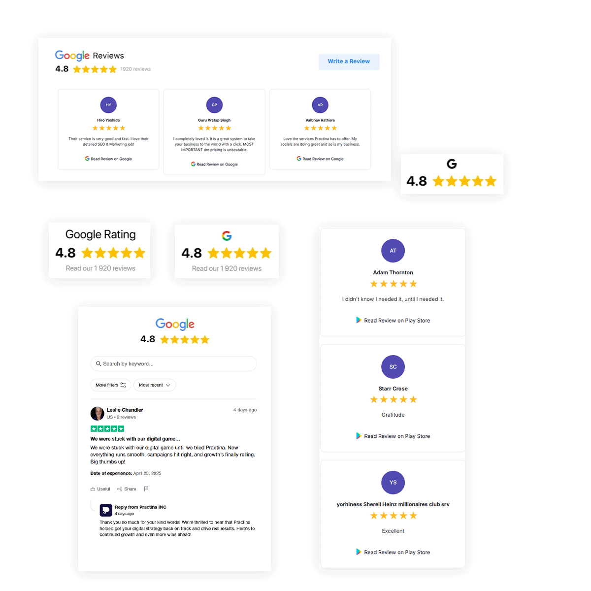 11 Best Review Widgets for Your Website | Practina